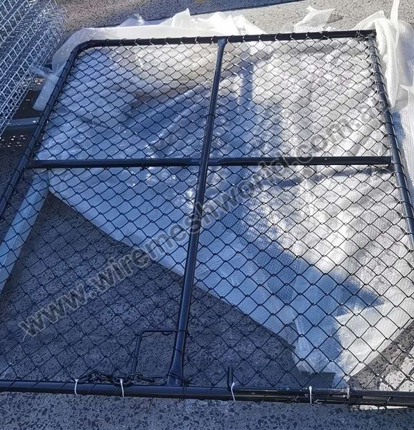 BLK Chain Mesh Gate Shipping Update | Wiremeshworld